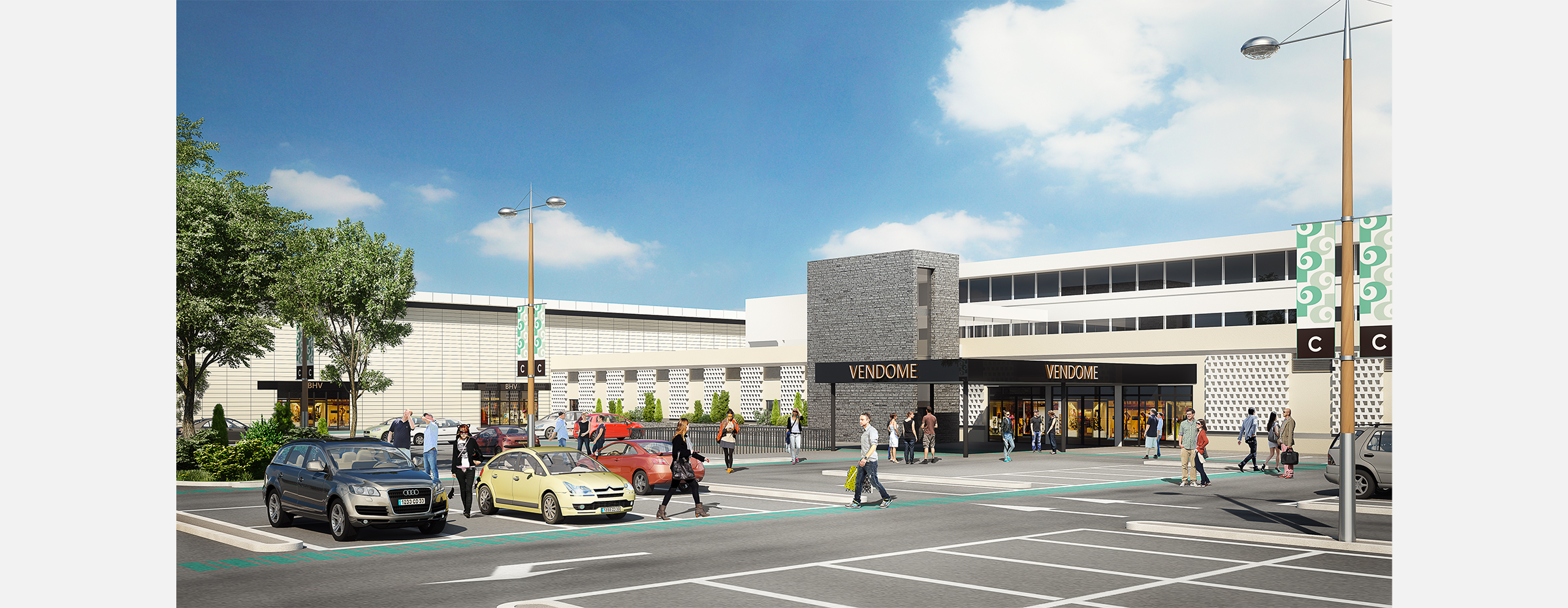 Westfield Parly 2 - Extension Centre Commercial - ADC Architectes